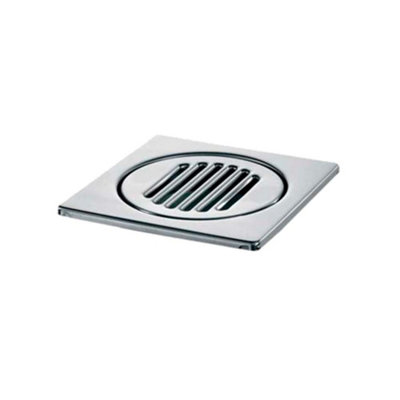 McAlpine FGT150-SS Square Shower Grid Tile 150mm Chrome Plated ...