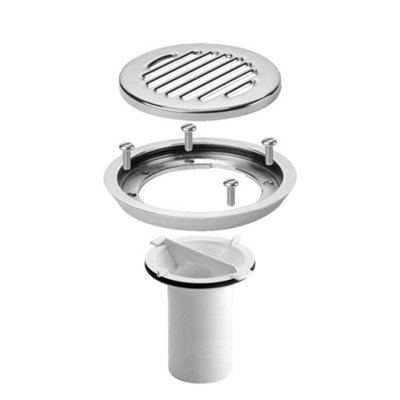McAlpine FGTR118TOP Bathroom Shower Round Sheet Floor Gully Conversion ...