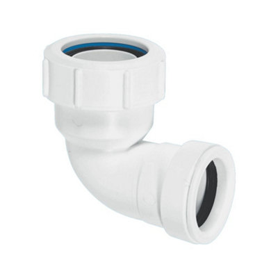 McAlpine MS4-32MM 1.25" 90 degree Multifit Bend x 32mm Pushfit