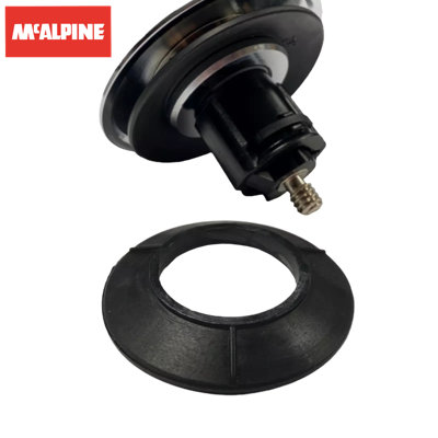 McAlpine P-RW-CLICKSEAL-52 Sink and Bath Clicker Plug Waste Washer ...