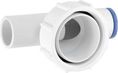 McAlpine R15 2 Way Connector: 1" loose nut x two connections for 19mm ...