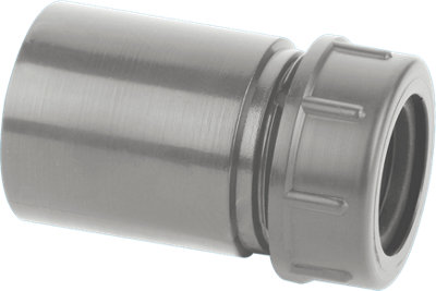 McAlpine R16-GR 1.25" x 19/23mm Reducer in ABS Grey | DIY at B&Q