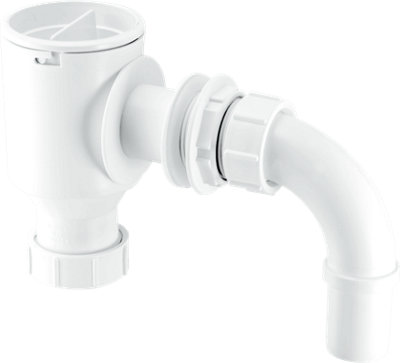 Buy McAlpine R45 1.5" Complete Screened Tank Overflow Connector at B&Q