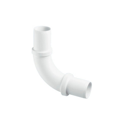McAlpine S4A 1.25" Pushfit 90 degree Overflow Bend