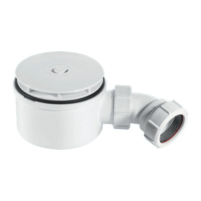McAlpine ST90WH10-70 90mm Shallow Shower Trap - 70mm High