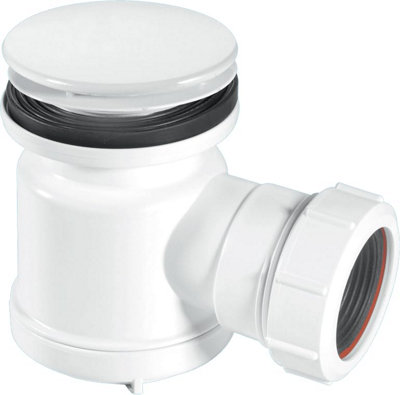 McAlpine STW1-M 19mm Water Seal Shower Trap with Universal Outlet
