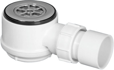 McAlpine STW4-65 20mm Water Seal Slim Shower Trap with Solvent Weld Outlet
