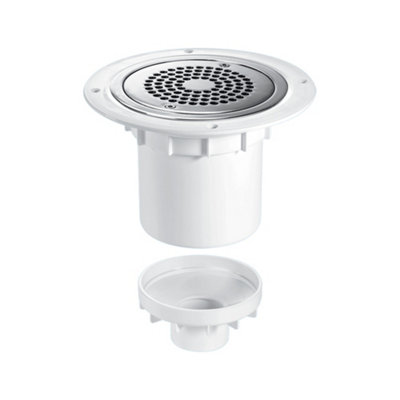 McAlpine TSG2-ANTI/LIG 75mm Water Seal Trapped Gully 110mm or 2 ...