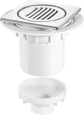 McAlpine TSG2-T150SS 75mm Water Seal Gully with Vertical Outlet for ...