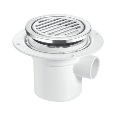 McAlpine TSG3-R125SS 75mm Water Seal Trapped Gully, Tile with removable ...