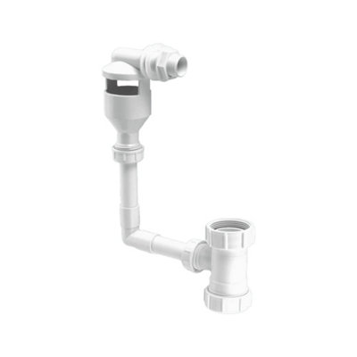 McAlpine TUNKIT-3 WC Overflow Kit with Tun Dish Overflow into flush ...