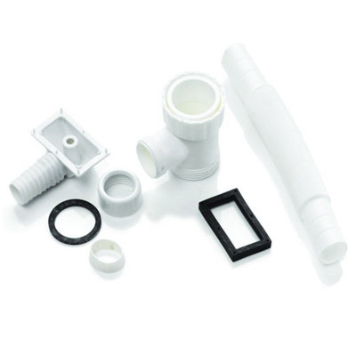 MCALPINE Universal Brass Sink Overflow Kit Adaptor - 6 Month Guarantee