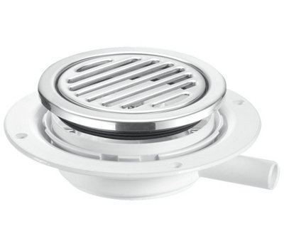 McAlpine USG1-R125SS Untrapped Gully with 22mm Horizontal Plain Outlet ...