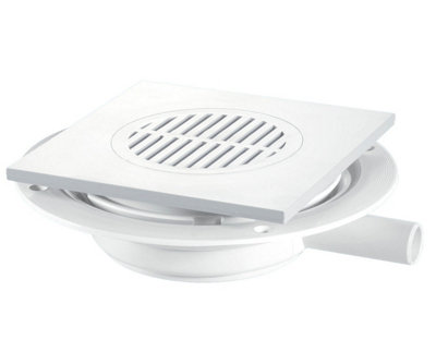 McAlpine USG1T6WH Untrapped Gully with 22mm Horizontal Plain Outlet ...