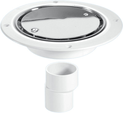 McAlpine USG2SS Untrapped Gully, Clamp Ring and Cover Plate, 2 ...