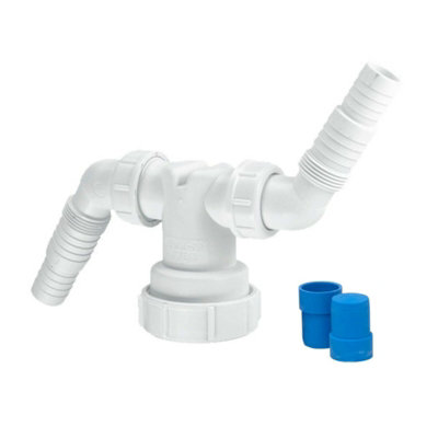 McAlpine V33WM Twin Connector for plumbing two domestic appliance ...