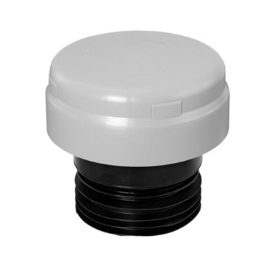 Shop McAlpine VP100E-GR Grey Vent Pipe for 4 Inch and 110mm Pipes with ...