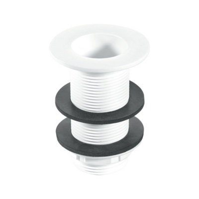McAlpine W11 Tank Overflow 70mm Flange x 3.5" Tail Unslotted Waste ...
