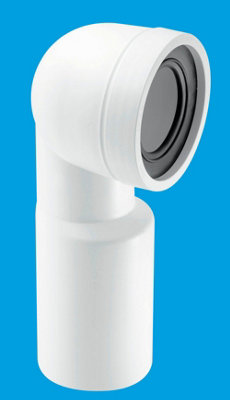 McAlpine WC-CON9 90 degree Bend Adjustable Length Rigid WC Connector