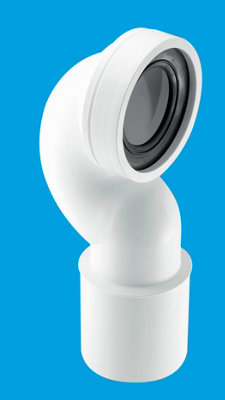 McAlpine WC-CONQP 4"/110mm 90 degree Space Saving Bend Adjustable ...