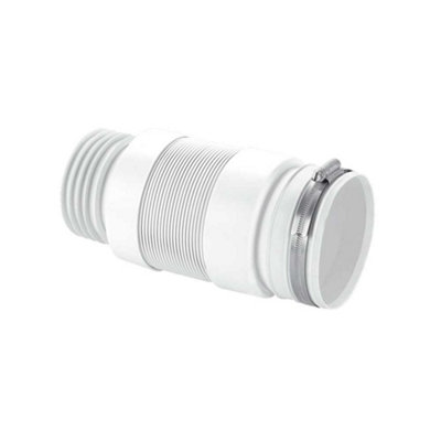 McAlpine WC-F21S Bathroom Straight Back To Wall Soft Synthetic Rubber ...