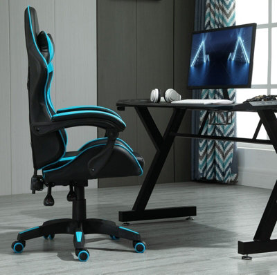 MCC Direct Gaming Chair Computer Chair with Tilt and Swivel function ...