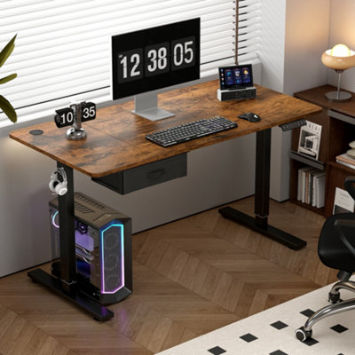 MCC Direct Height Adjustable Electric Desk Standing/Sitting Computer ...