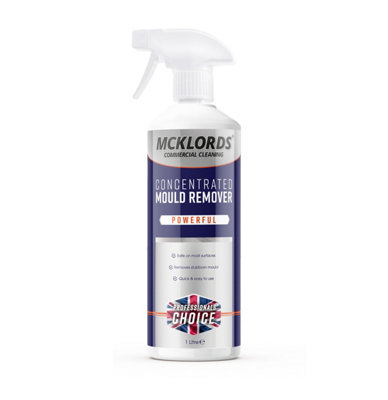 McKLords Commercial - Concentrated Mould Remover Spray - 1 Litre