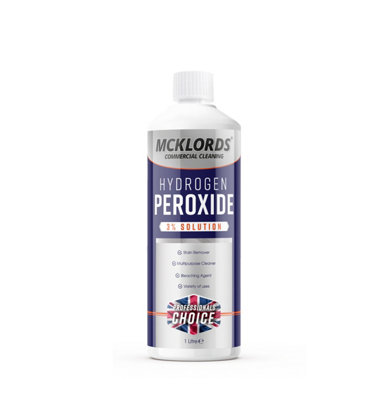 McKLords Commercial - Hydrogen Peroxide 3% - 1 Litre