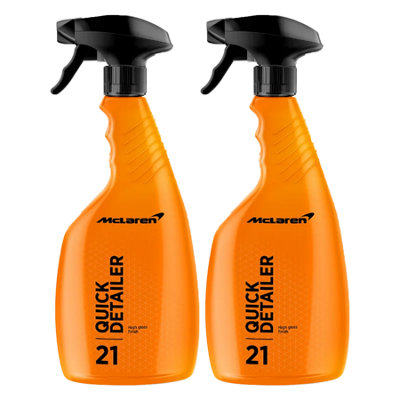 McLaren Quick Detailer Spray For Shiny Car Paintwork 2x500ml