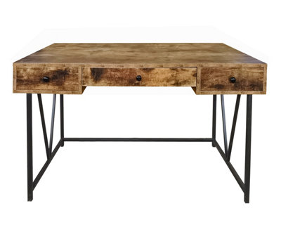 MDA Designs Belleterre Home Office Study Rustic Design Ergonomic Desk ...