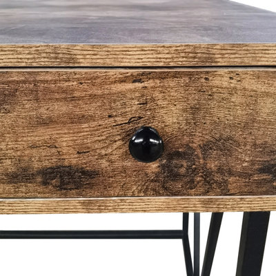 MDA Designs Belleterre Home Office Study Rustic Design Ergonomic Desk ...