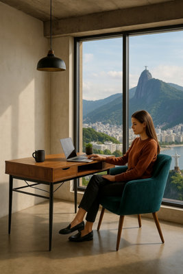 MDA Designs Kenora Home Office Study Ergonomic Desk Table Workstation ...