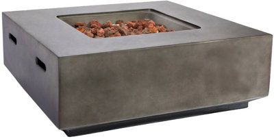 Shop MDA Designs LOKI Dark Grey Lavish Garden and Patio Fire Pit with ...