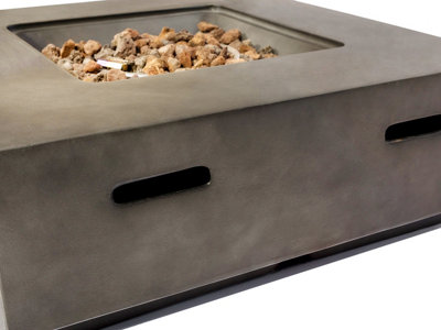 Shop MDA Designs LOKI Dark Grey Lavish Garden and Patio Fire Pit with ...