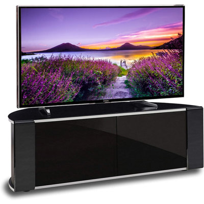 MDA Designs Sirius 1200 Black Remote Friendly Beam Thru Glass Door up ...