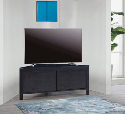 MDA Designs VOLANS Tru-Corner Remote Friendly Doors Walnut/Black ...