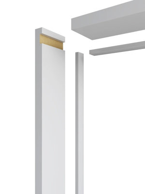 MDF Door Liner/Door Frame Set 108mm - Universal Size 1m Wide/2.1m High ...