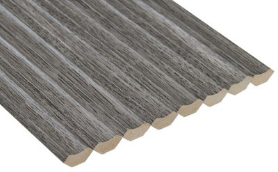 MDF Laminate Scotia Beading - Dark Grey 59, 240cm