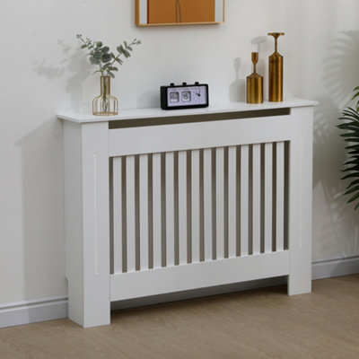 MDF Radiator Cover With Modern Cabinet Top Shelving (Medium)