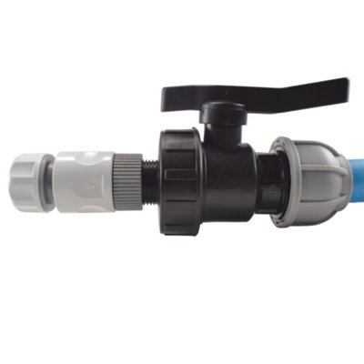 Mdpe Water Pipe Outlet Valve to Garden Hose,FOR 25mm PIPE+Hose Connector