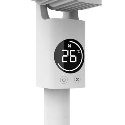 MEACO SEFTE 10" 3-IN-1 PEDESTAL AIR CIRCULATOR FAN ULTRAQUIET DC MOTOR ...