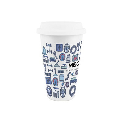 MECHANIC CERAMIC TRAVEL MUG - NOVELTY FLASKS FOR TRADIES & CAR ...