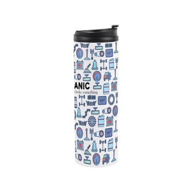 Mechanic Travel Mug - Novelty Trades Gift Car Stainless Steel Vacuum ...