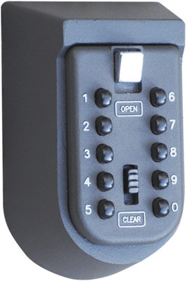 Mechanical Wall Mounted Security Home Door Key Safe with Fixings