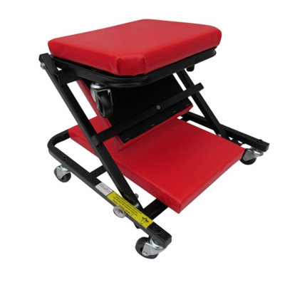Mechanics Creeper Board 2 in 1 40" (Garage Chair Under Car Trolley Bed ...