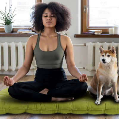 Meditation Mat Folded Zabuton by Laeto Zen Sanctuary