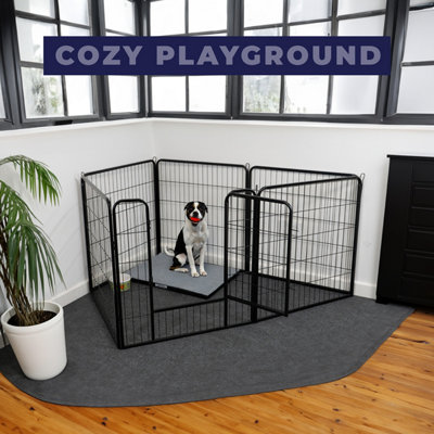 Medium 6 Panel Dog Playpen with Door