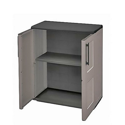 Medium Cabinet Plastic Garden Store Approx L70 x W39 x H85.5 cm