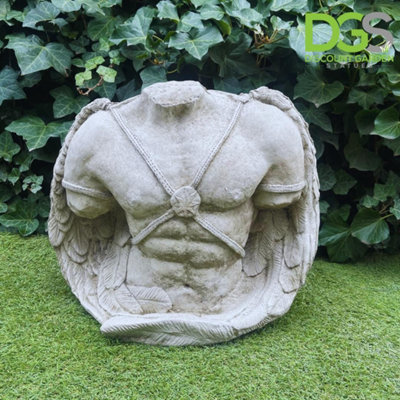 Medium Greek style Male Stone Cast Statue Icarus
